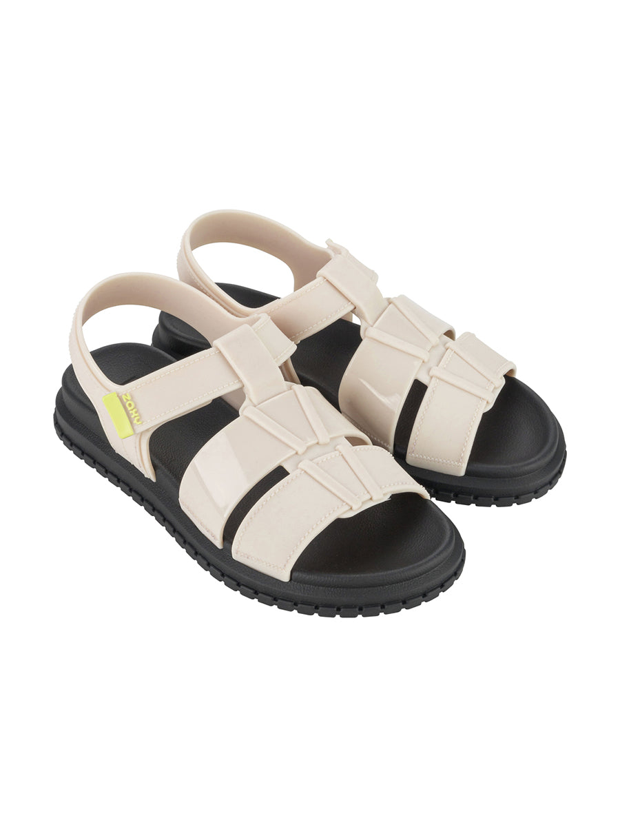 Zaxy Unic Sandal - Off White/Black– Zaxy PH